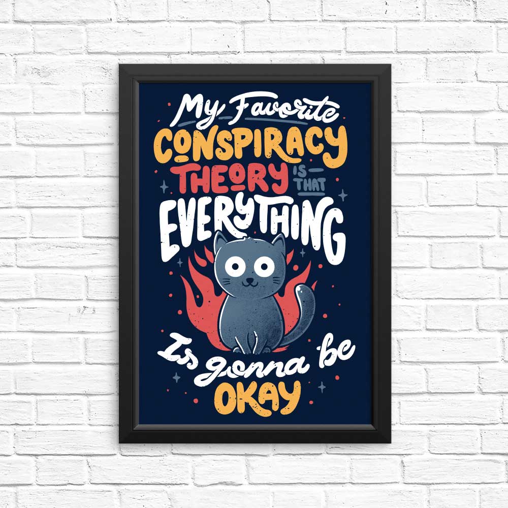 Conspiracy Theory - Posters & Prints – Once Upon a Tee