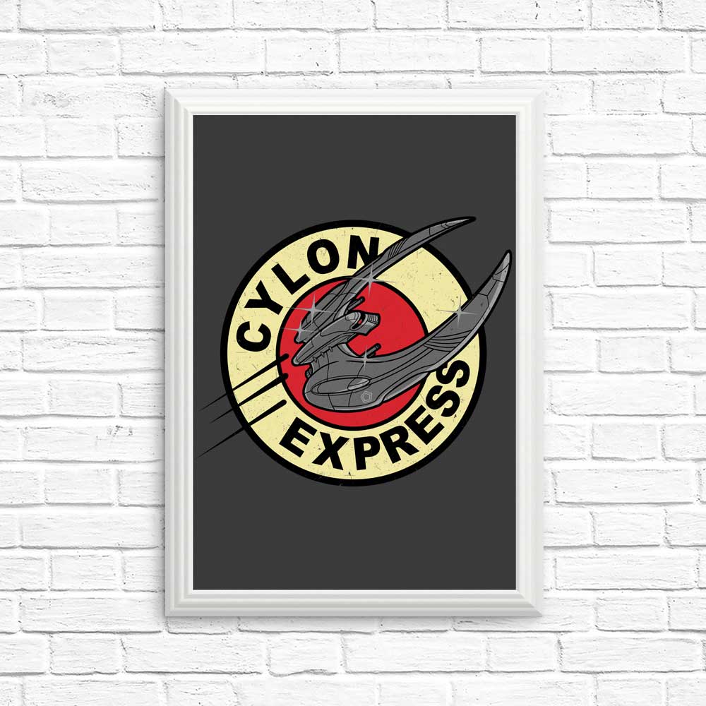 Cylon Express - Posters & Prints | Once Upon a Tee