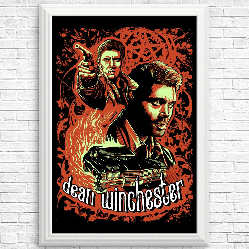 Dean - Posters & Prints – Once Upon a Tee