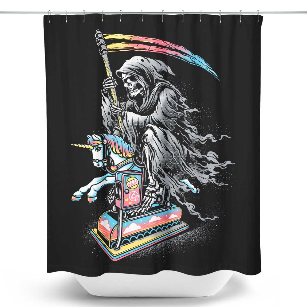 Death Enjoying Life - Shower Curtain – Once Upon a Tee