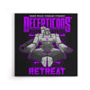 Decepticons Retreat - Canvas Print | Once Upon a Tee