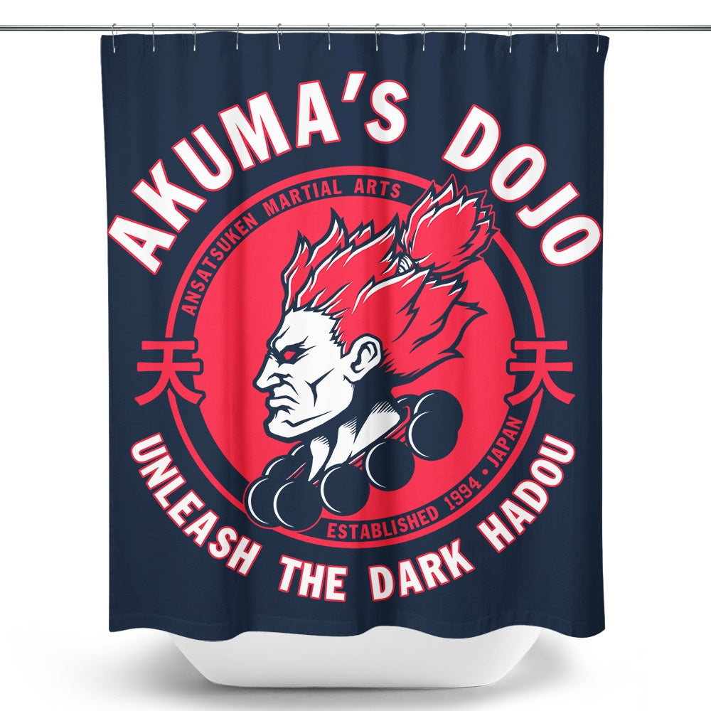 Demon Dojo - Shower Curtain – Once Upon a Tee