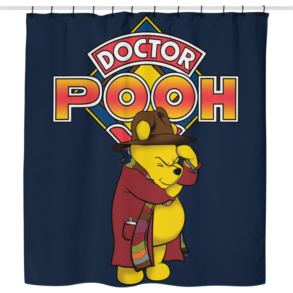 Doctor Pooh - Shower Curtain – Once Upon a Tee