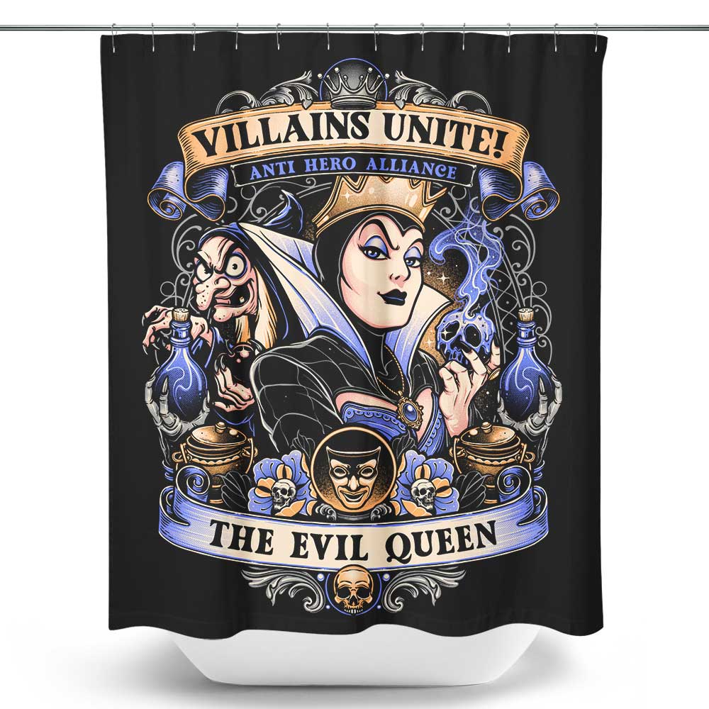 Evil Queen - Shower Curtain – Once Upon a Tee