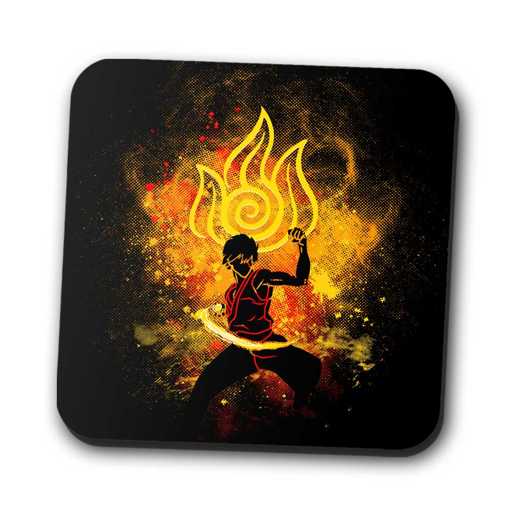Fire Bender Art - Coasters – Once Upon a Tee