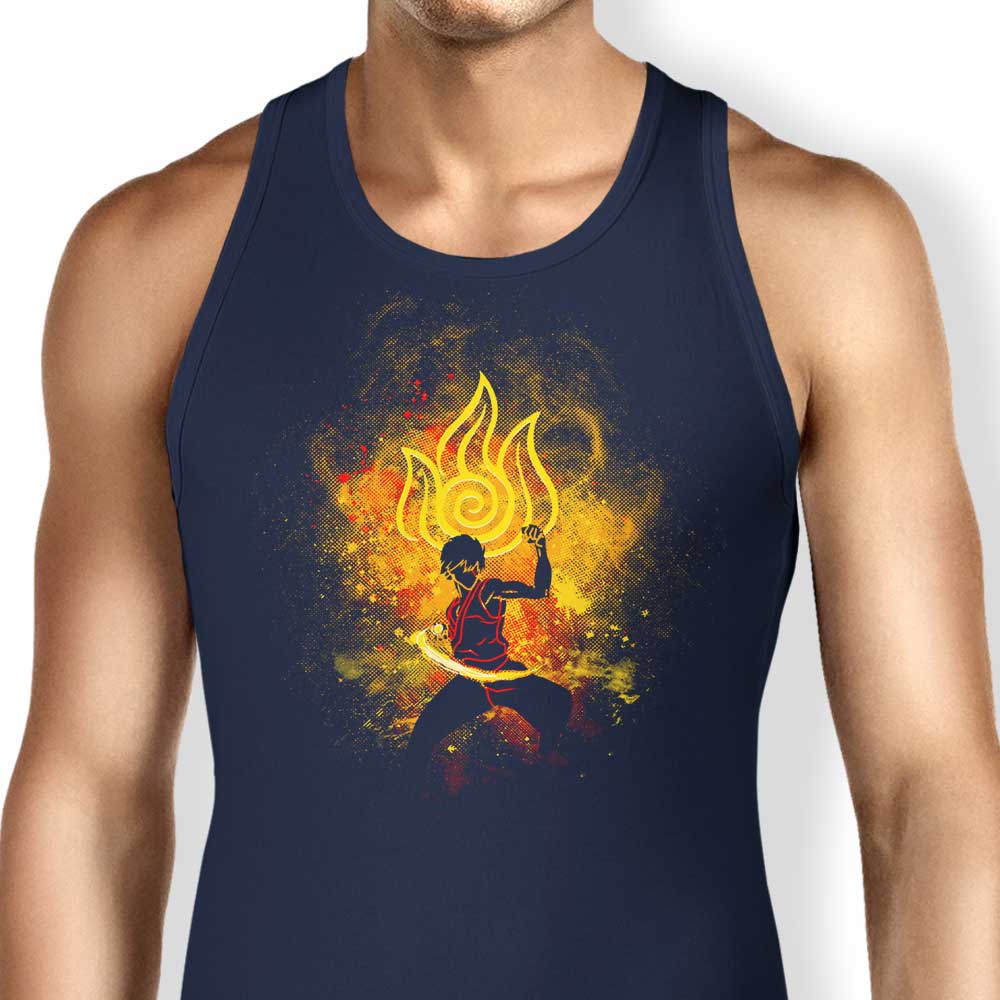 Fire Bender Art - Tank Tops – Once Upon a Tee