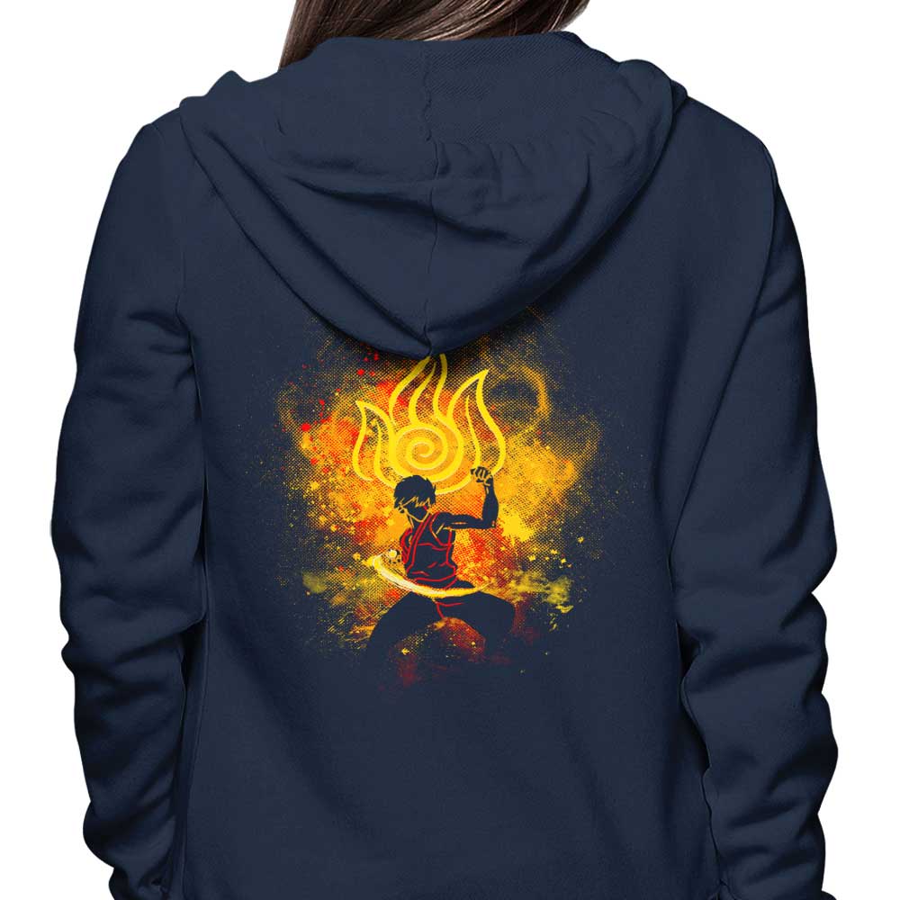 Fire Bender Art - Hoodie | Once Upon a Tee