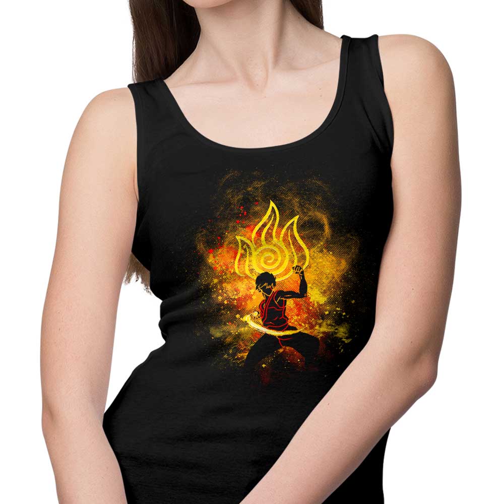 Fire Bender Art - Tank Tops – Once Upon a Tee