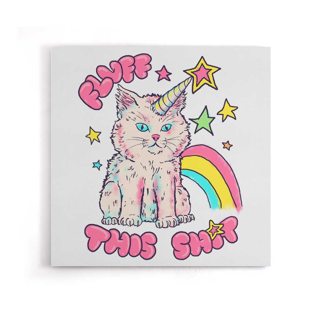 Fluff This - Canvas Print | Once Upon a Tee