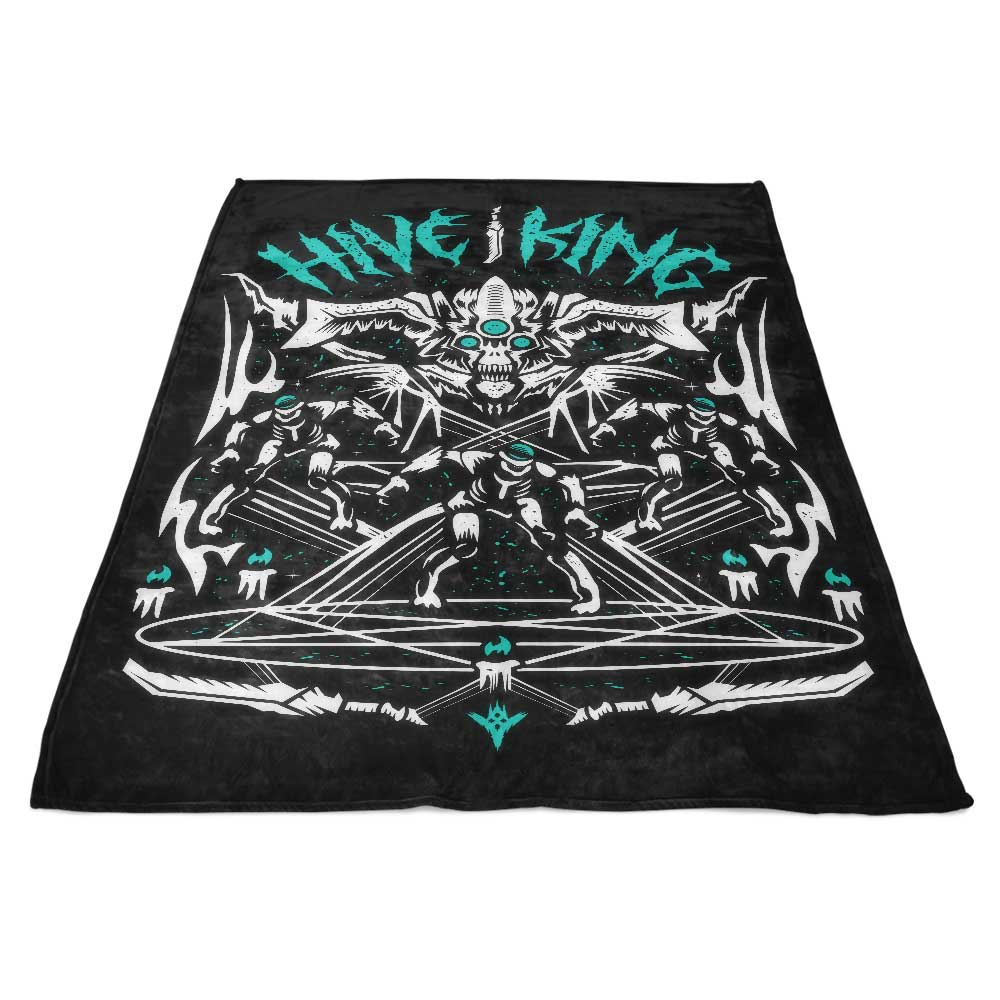 Hive King - Fleece Blanket | Once Upon a Tee