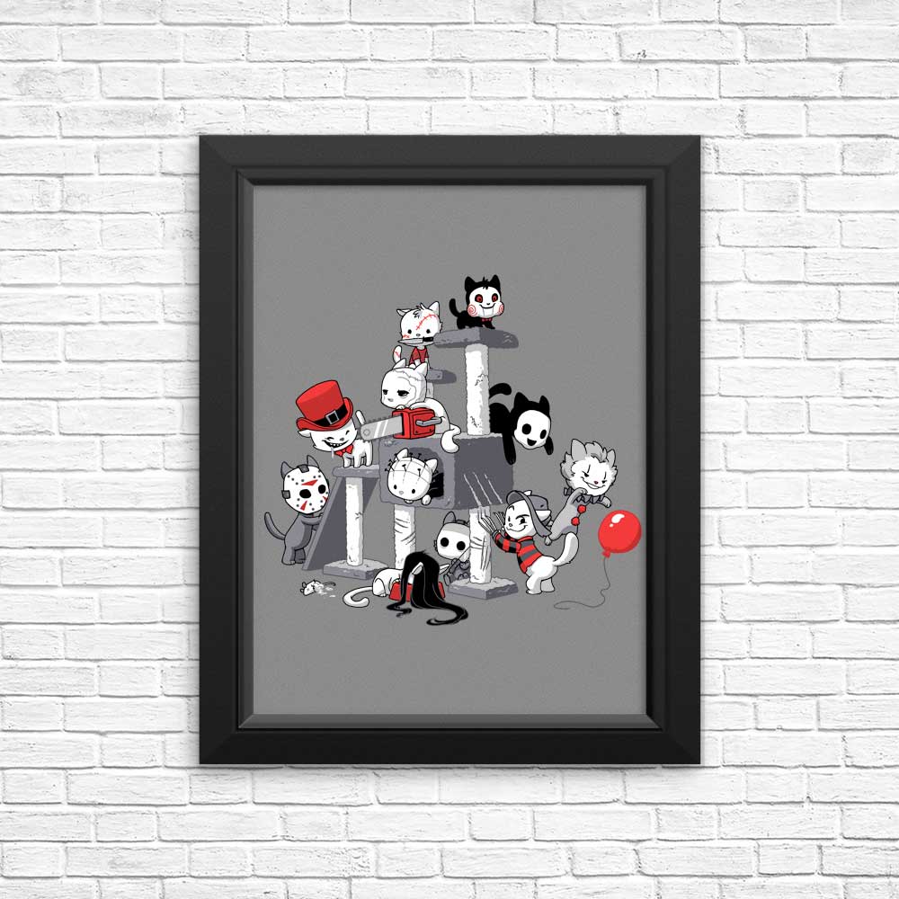 Horror Cats - Posters & Prints – Once Upon a Tee