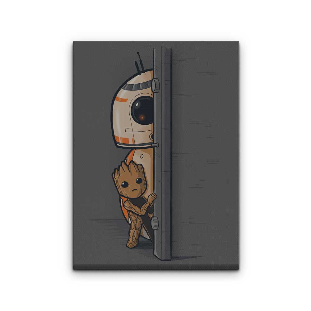 In a Galaxy Far, Far Away - Canvas Print | Once Upon a Tee