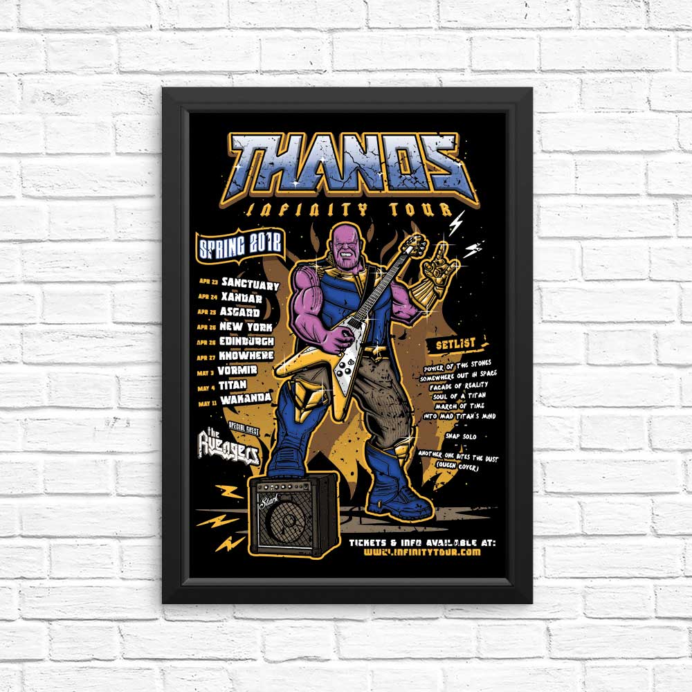 Infinity Tour - Posters & Prints – Once Upon a Tee