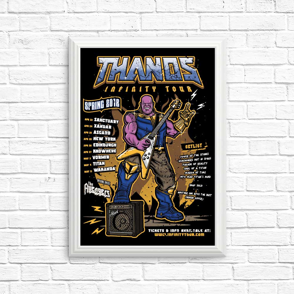 Infinity Tour - Posters & Prints – Once Upon a Tee