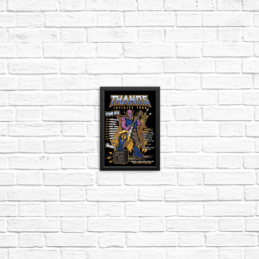 Infinity Tour - Posters & Prints – Once Upon a Tee
