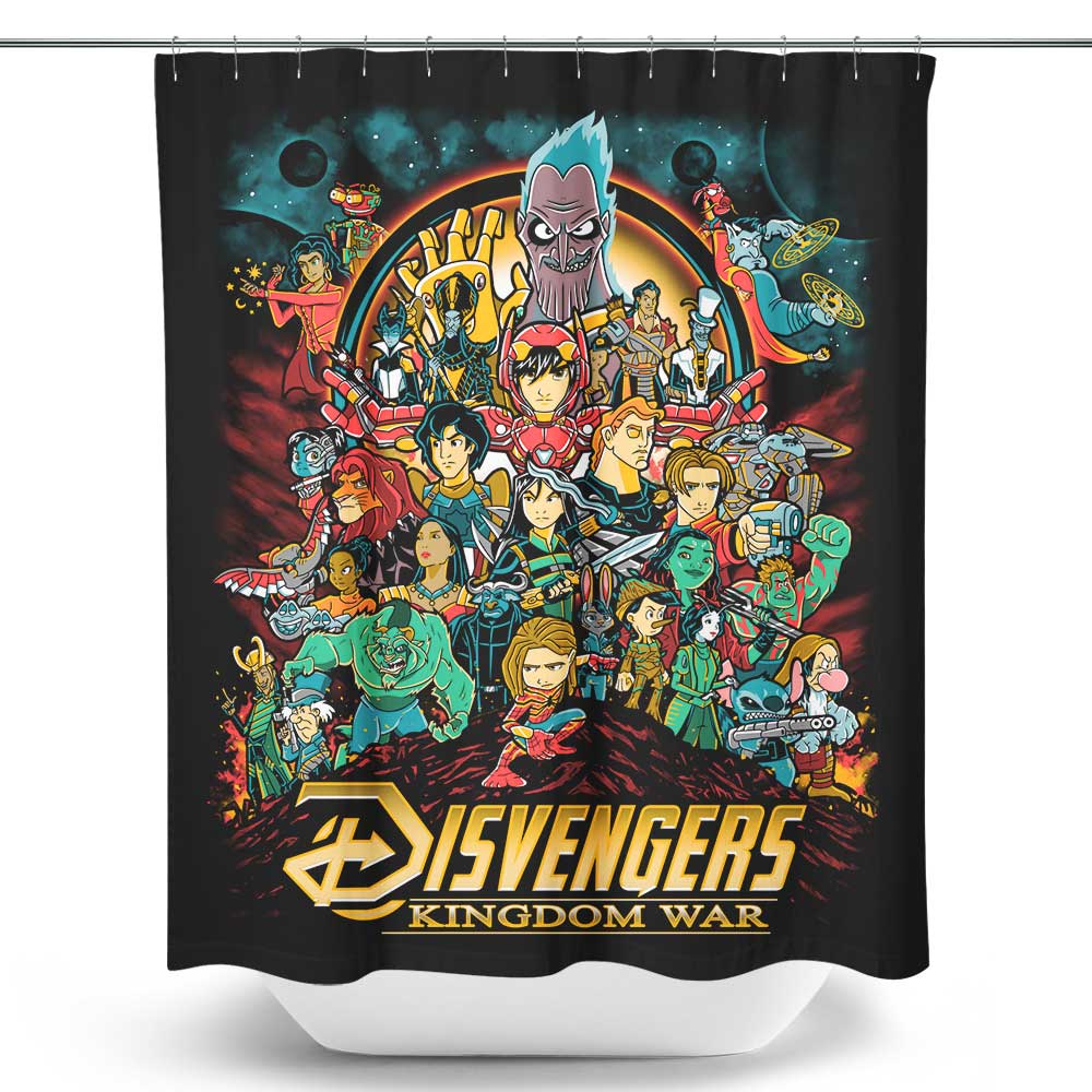 Kingdom War - Shower Curtain – Once Upon a Tee