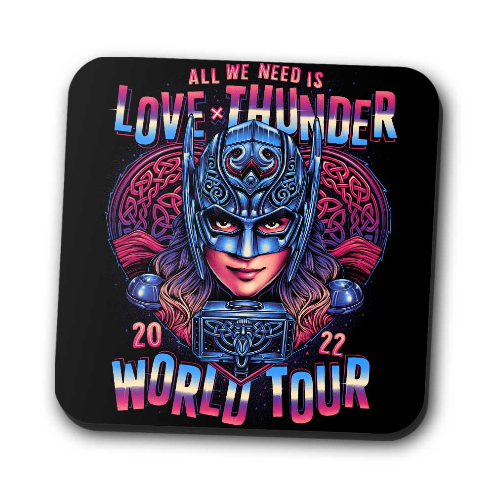 Love World Tour - Coasters – Once Upon a Tee