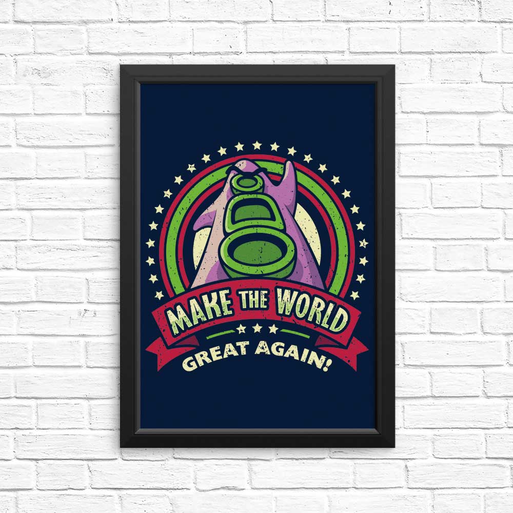 Make the World Great Again - Posters & Prints – Once Upon a Tee