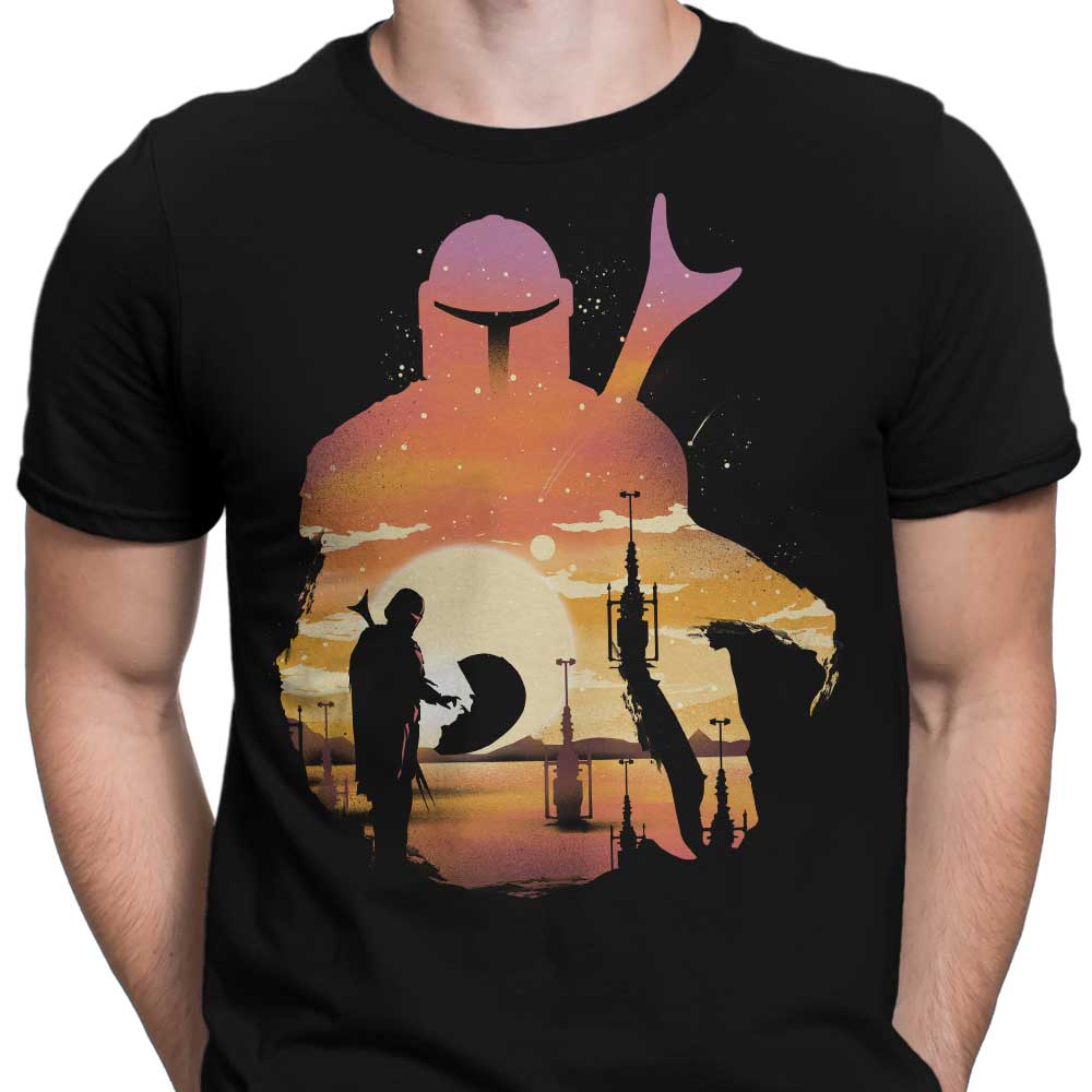 Mando Sunset - Men's Apparel | Once Upon a Tee