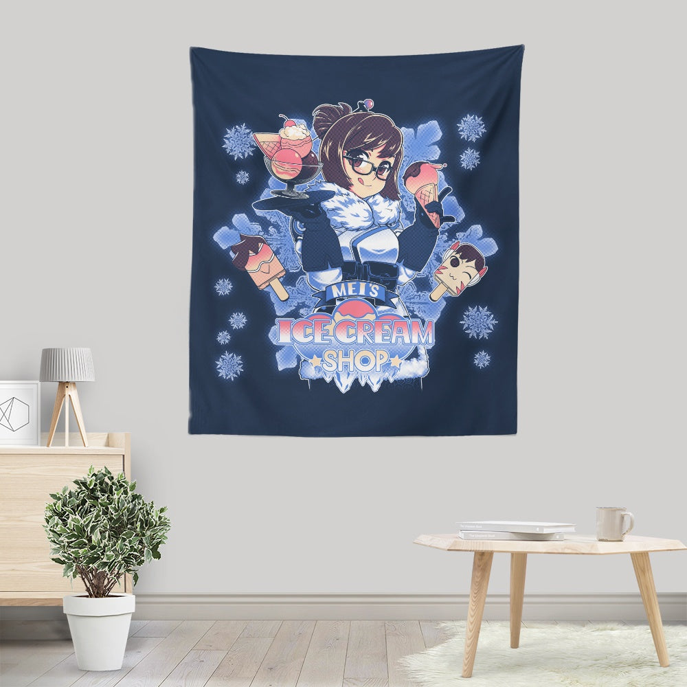 Mei's Ice Cream - Wall Tapestry – Once Upon a Tee