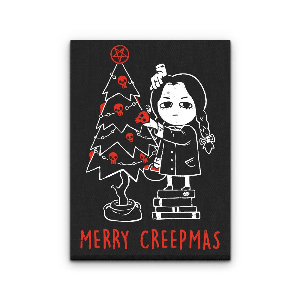 Merry Creepmas - Canvas Print – Once Upon a Tee