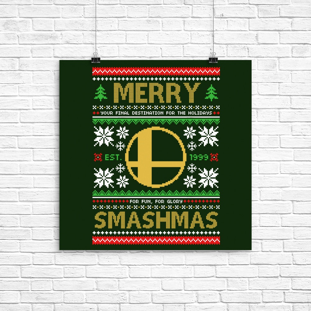 Merry Smashmas - Poster – Once Upon a Tee