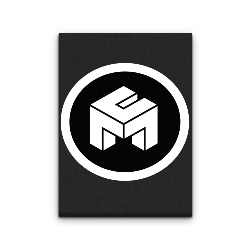 MissClick Logo (Alt) - Canvas Print – Once Upon a Tee