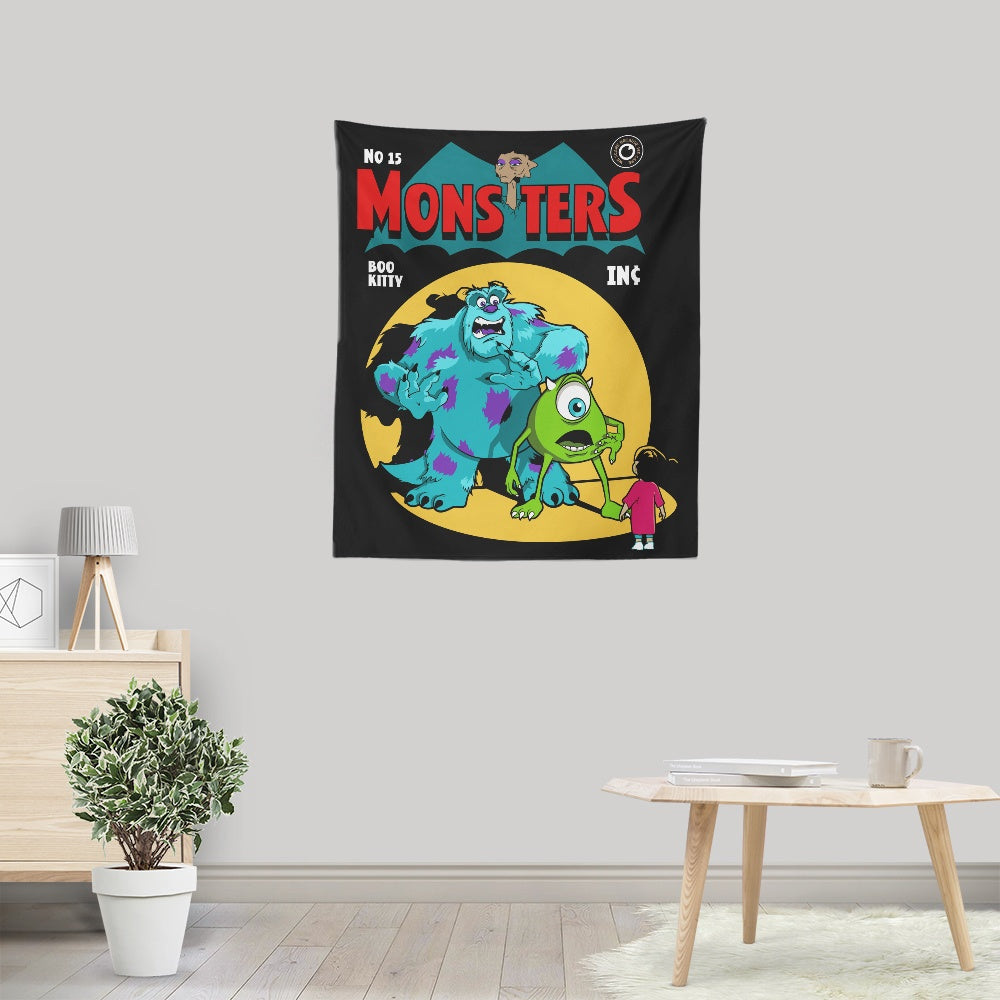 Mon-Sters - Wall Tapestry – Once Upon a Tee