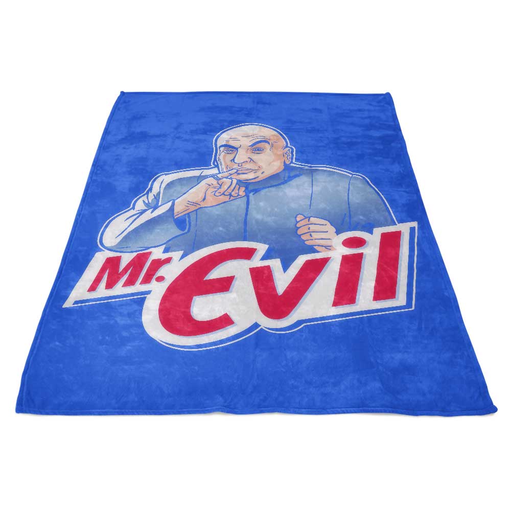 Mr. Evil - Fleece Blanket | Once Upon a Tee
