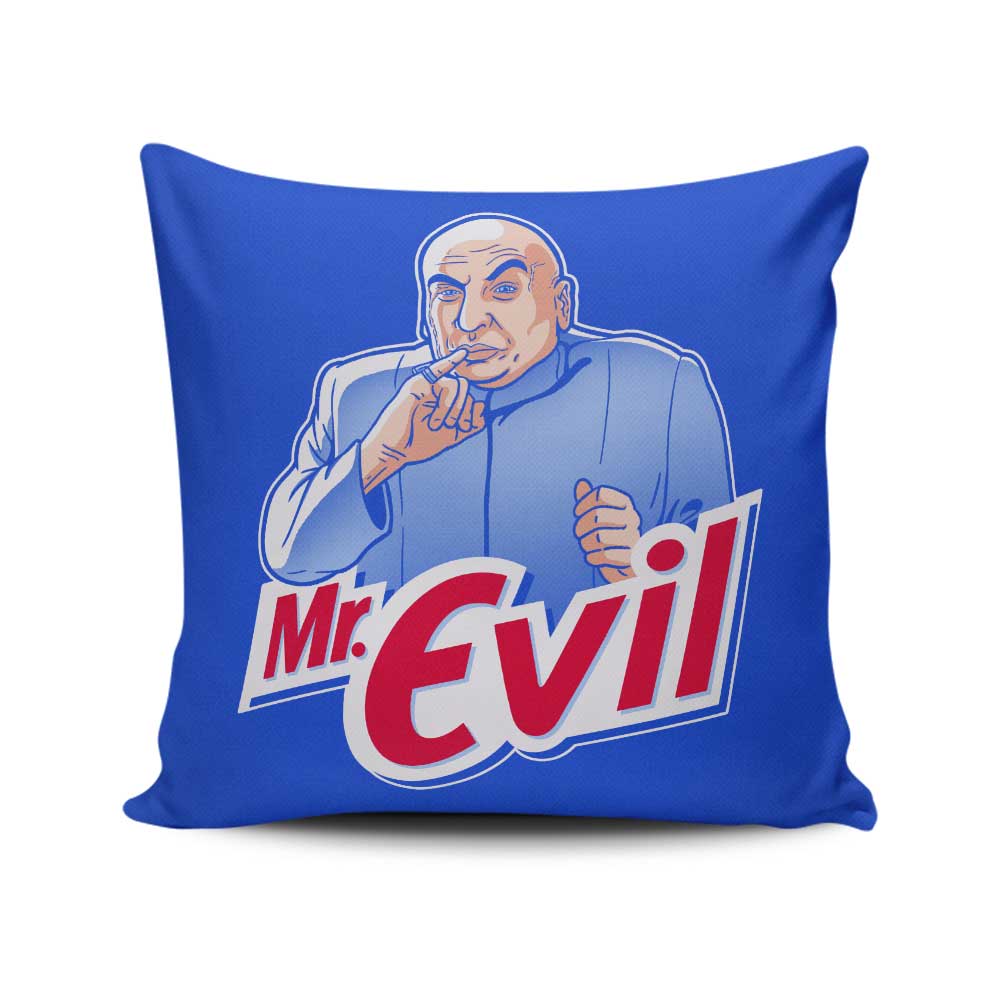 Mr. Evil - Throw Pillow – Once Upon a Tee