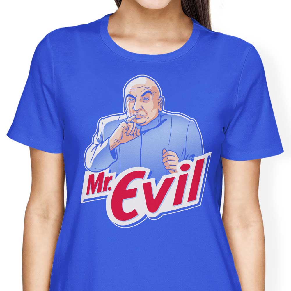 Mr. Evil - Women's Apparel | Once Upon a Tee