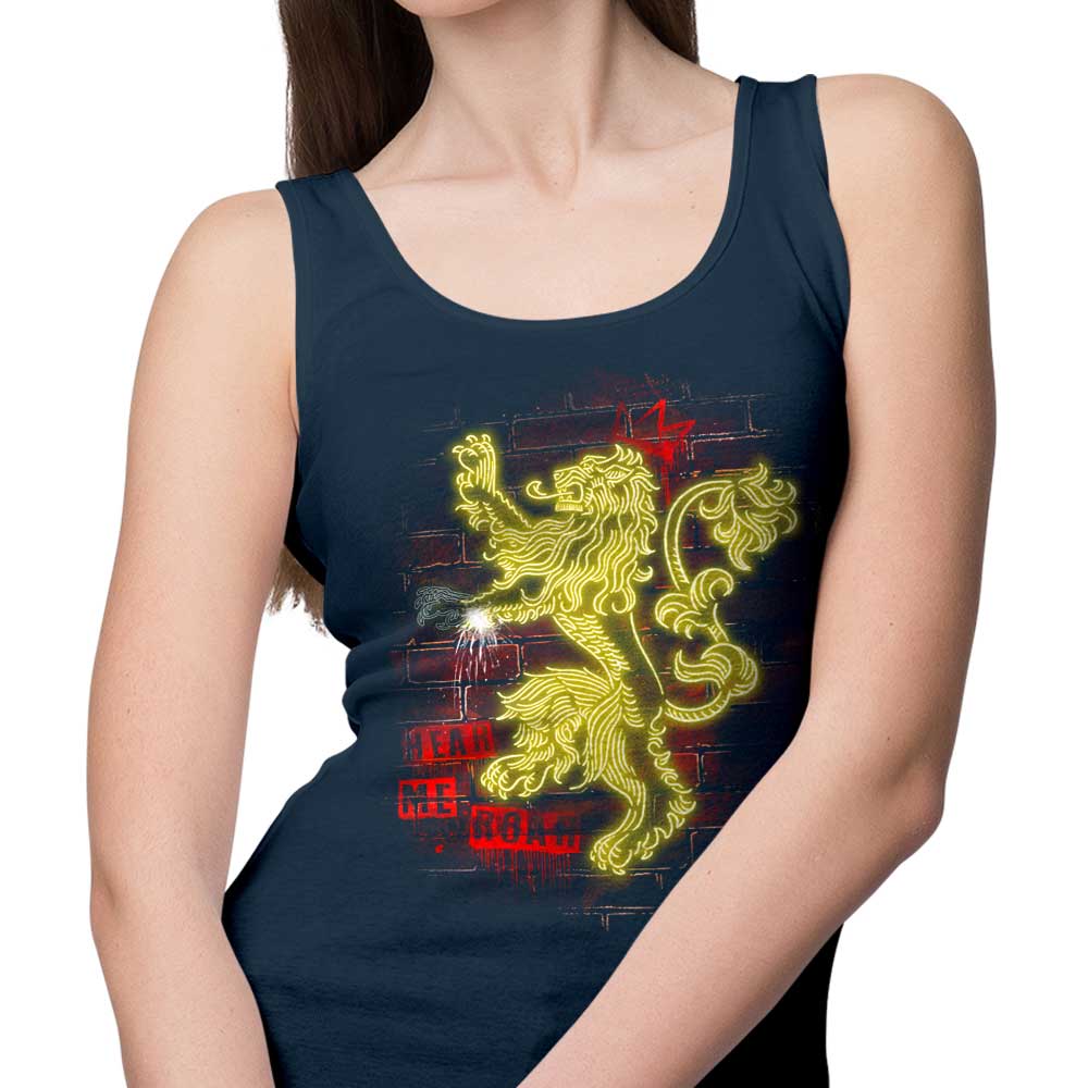 Neon Lion - Tank Tops – Once Upon a Tee