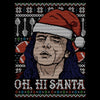 Oh Hi, Santa - Poster | Once Upon a Tee