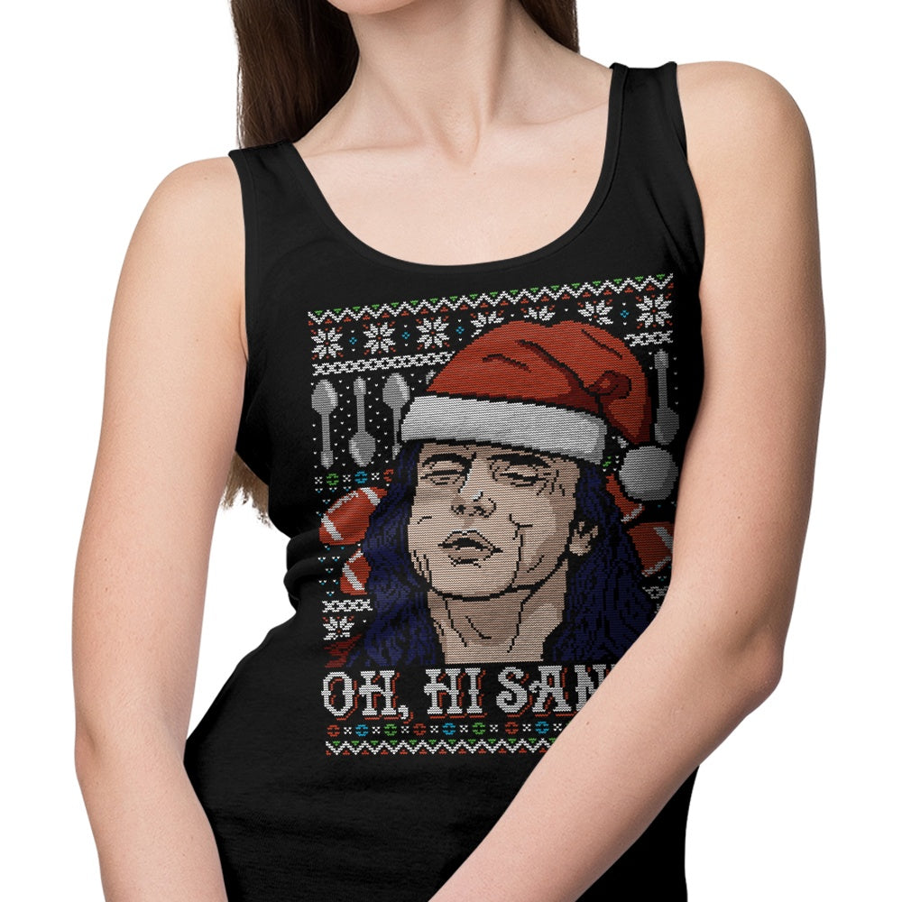 Oh Hi, Santa - Tank Tops – Once Upon a Tee