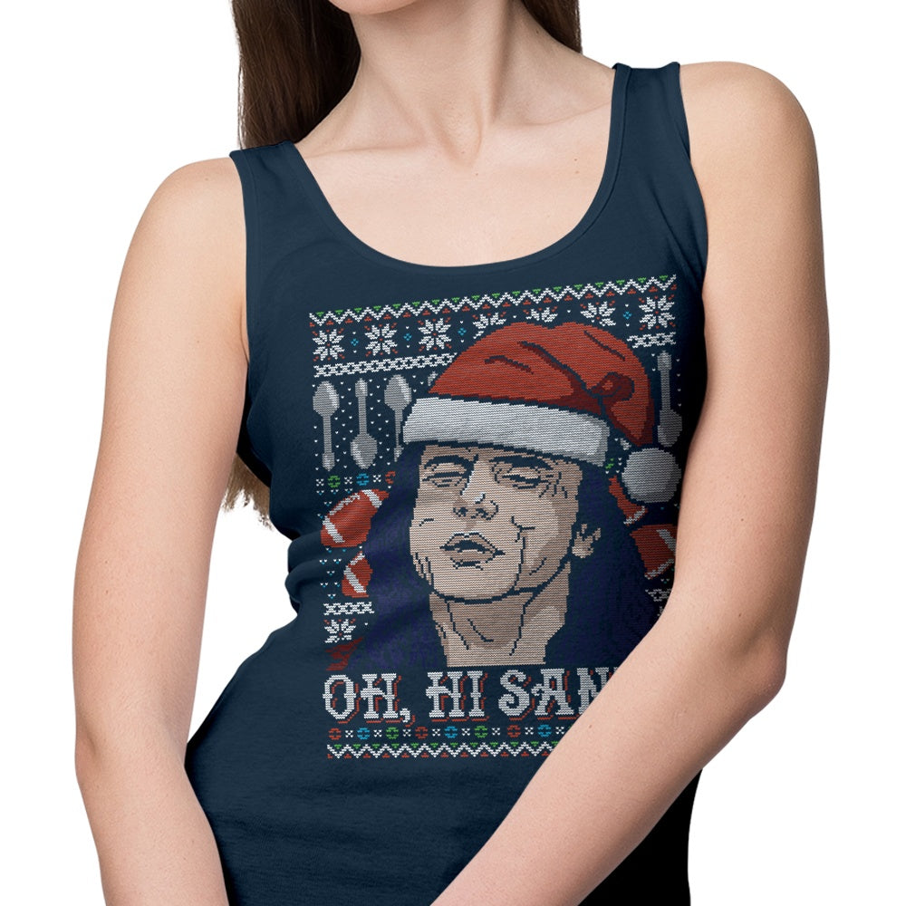 Oh Hi, Santa - Tank Tops – Once Upon a Tee