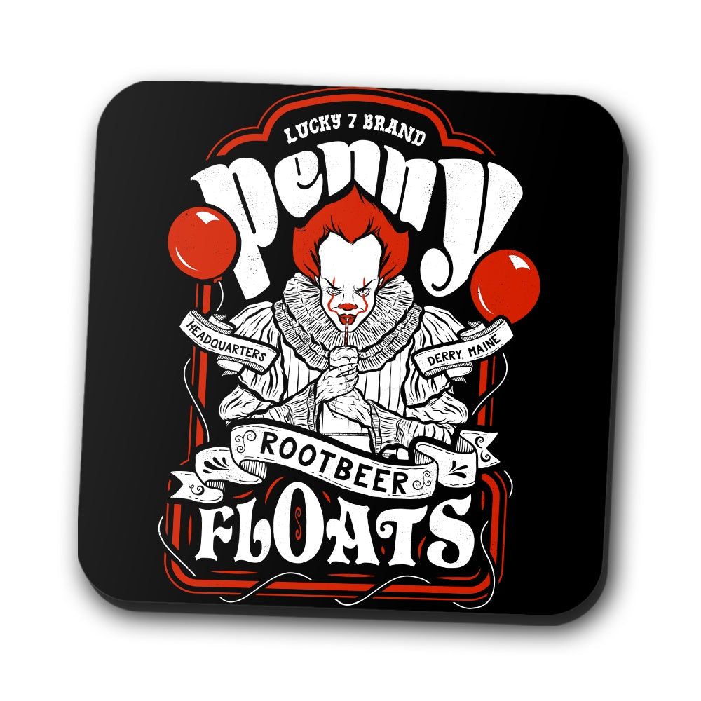 Penny Floats - Coasters – Once Upon a Tee