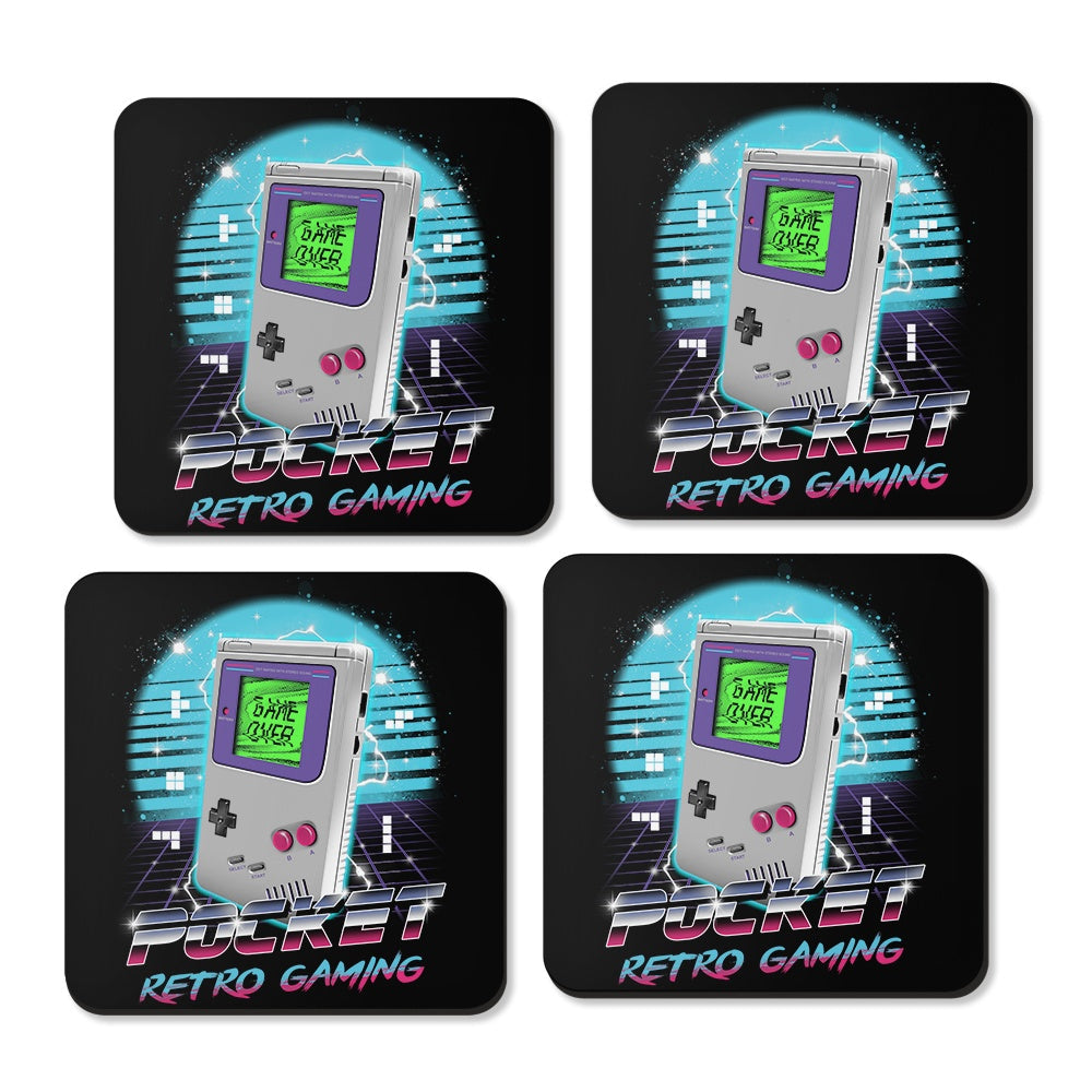 Pocket Retro Gaming - Coasters – Once Upon a Tee