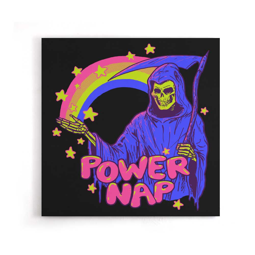Power Nap - Canvas Print – Once Upon a Tee