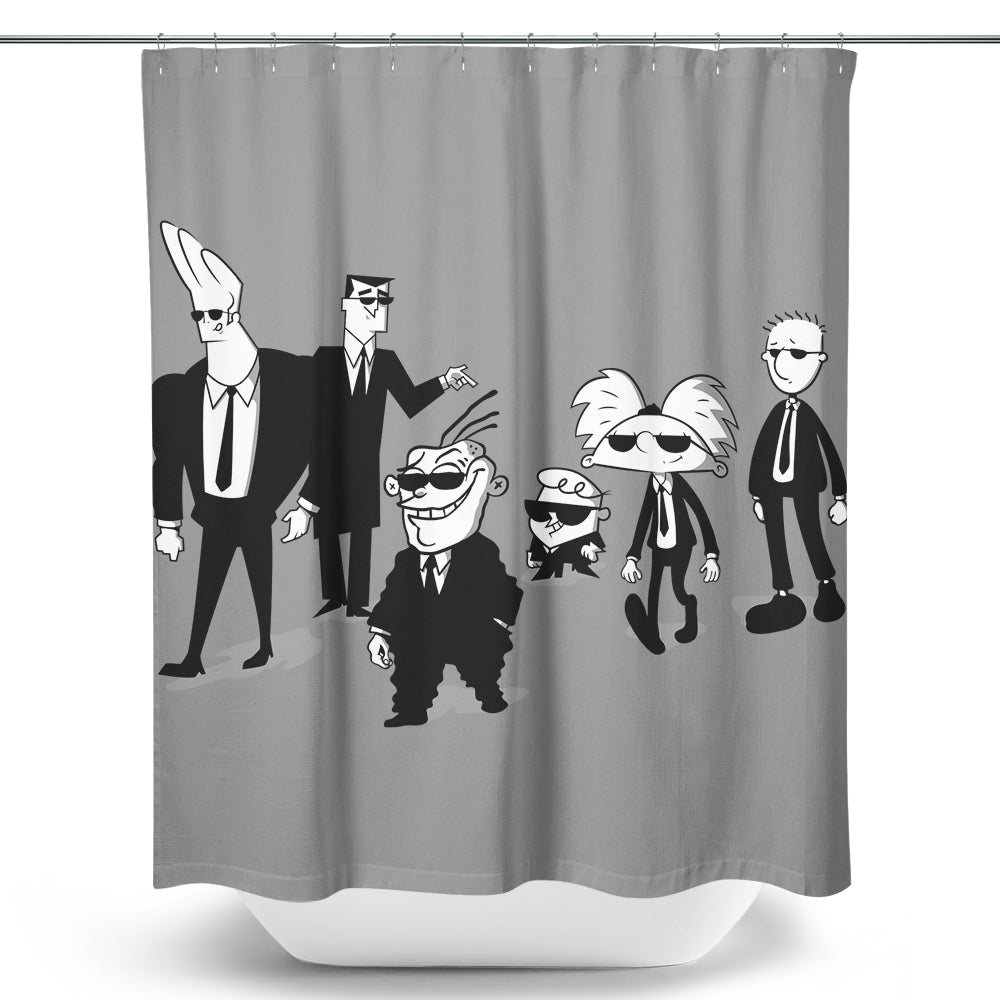 Reservoir Cartoons - Shower Curtain | Once Upon a Tee