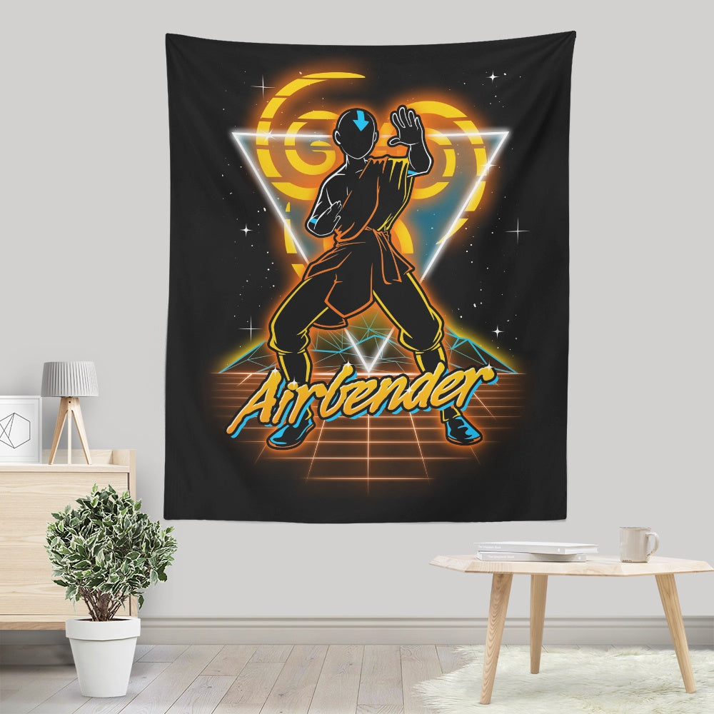 Retro Airbender - Wall Tapestry – Once Upon a Tee