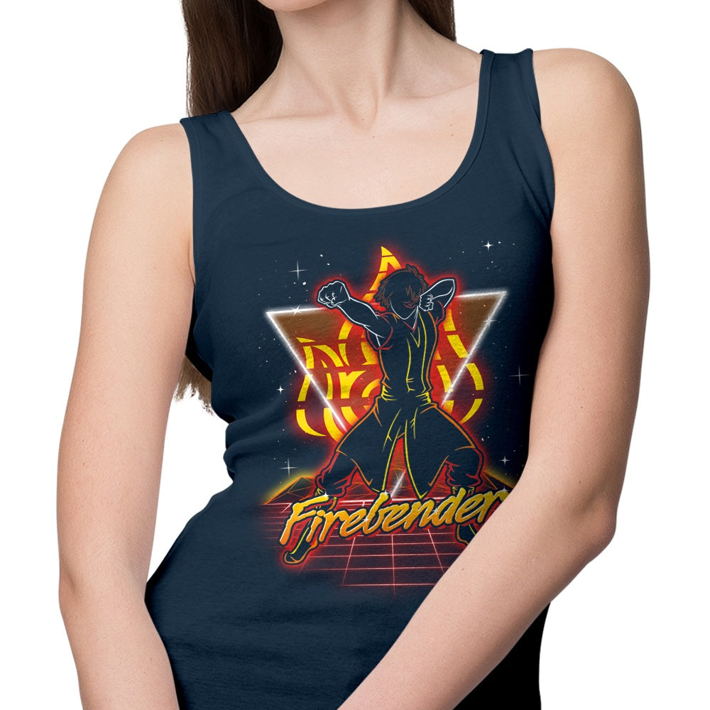 Retro Firebender - Tank Tops – Once Upon a Tee
