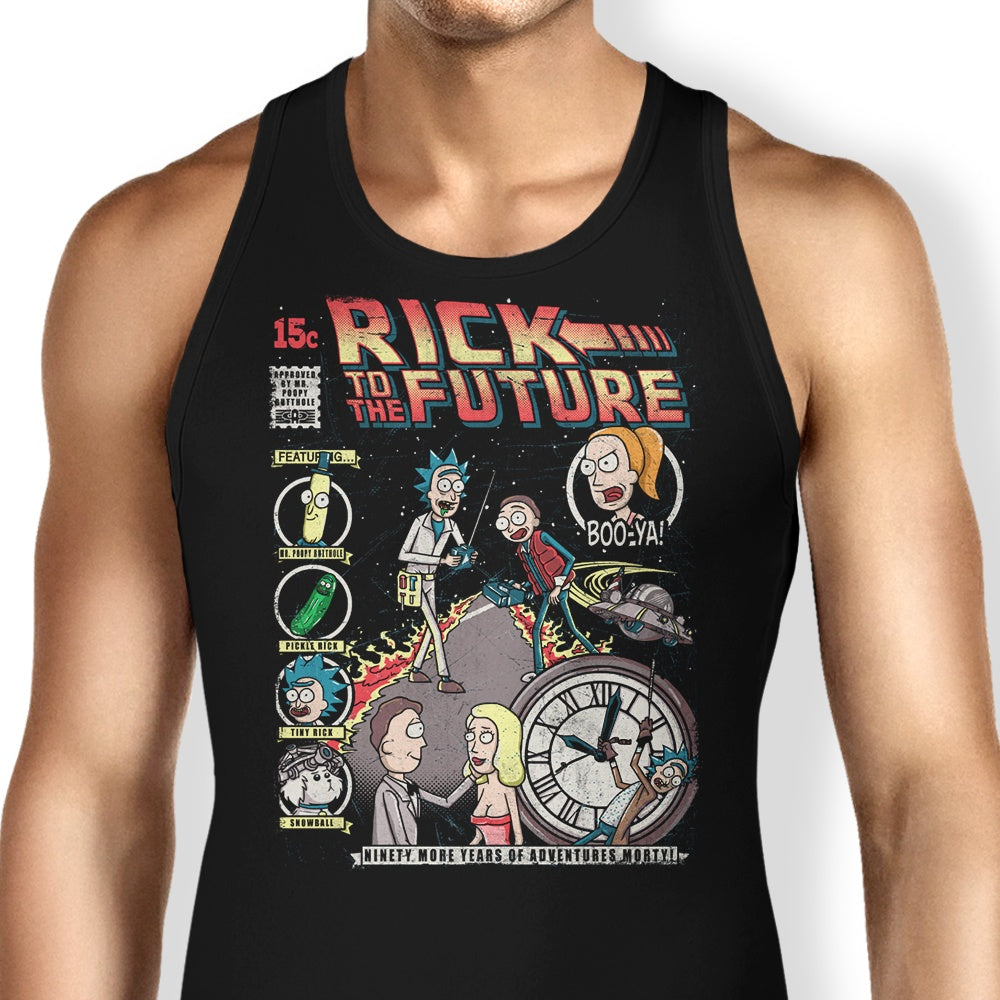 Rick to the Future - Tank Tops – Once Upon a Tee