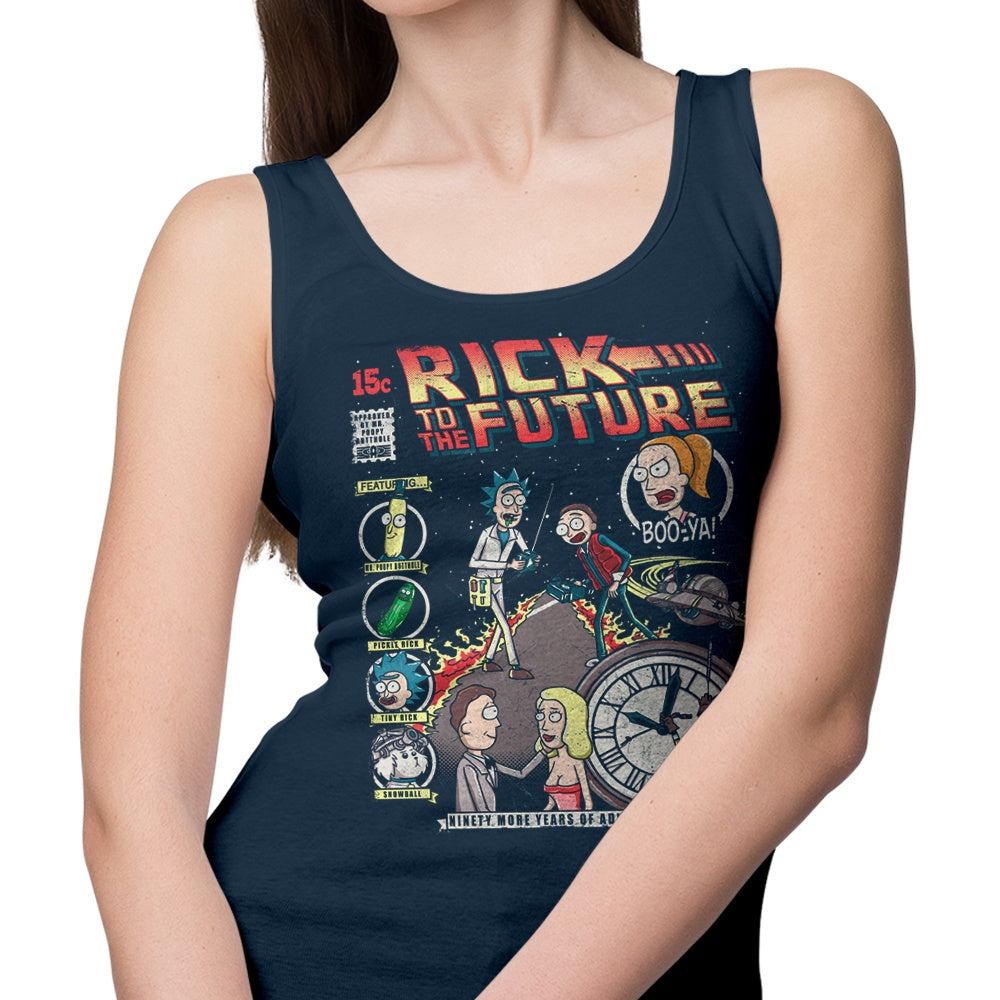 Rick to the Future - Tank Tops – Once Upon a Tee