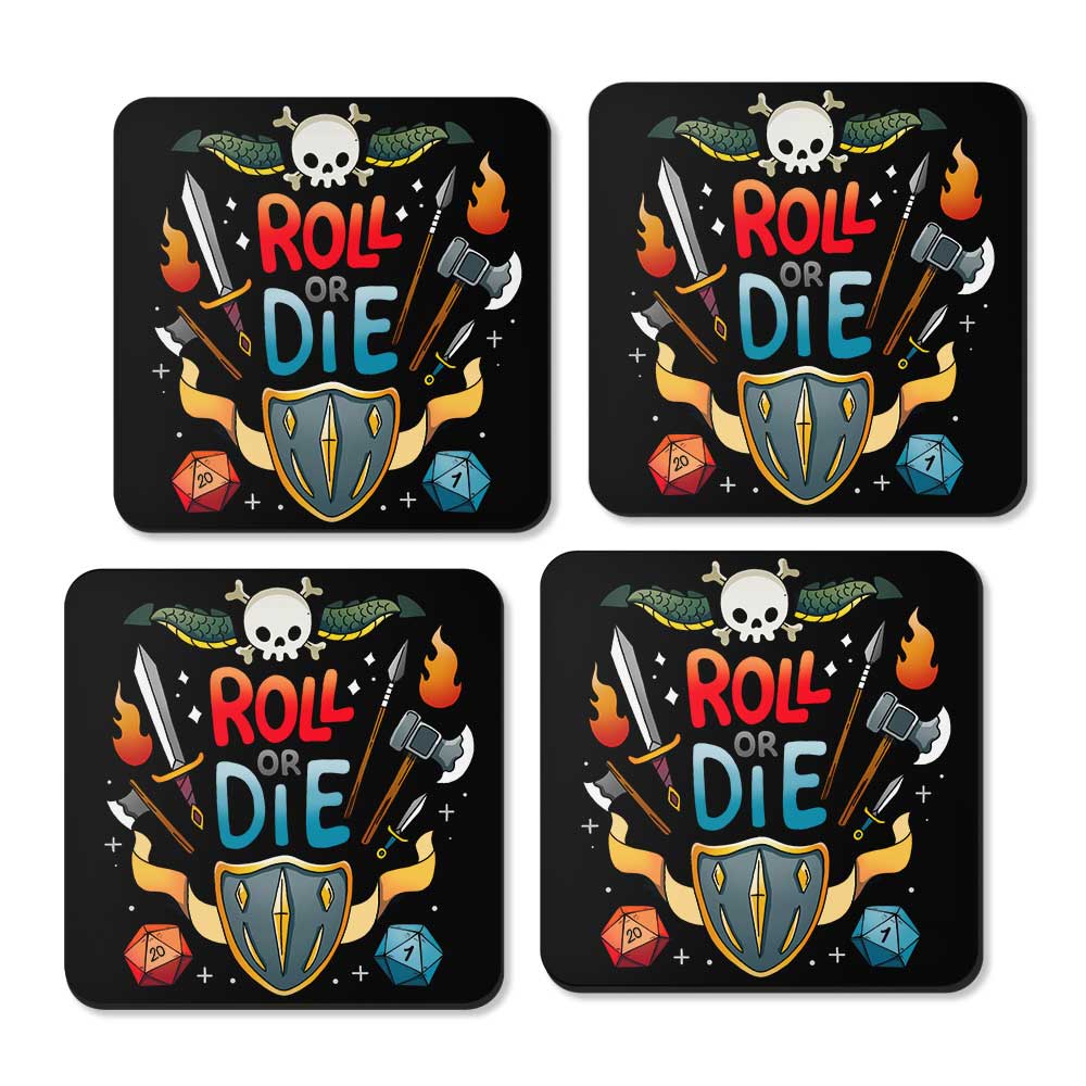 Roll or Die - Coasters – Once Upon a Tee