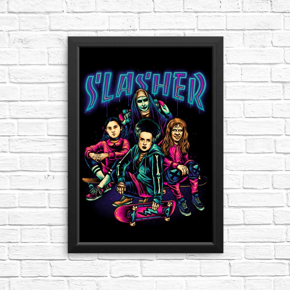 Slasher Girls - Posters & Prints – Once Upon a Tee