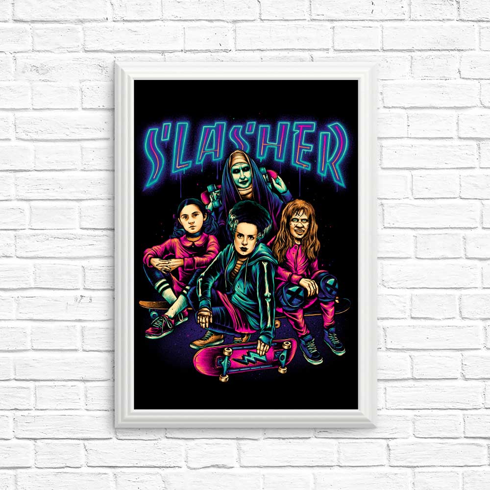 Slasher Girls - Posters & Prints – Once Upon a Tee