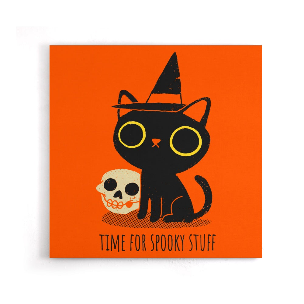 Spooky Time - Canvas Print – Once Upon a Tee