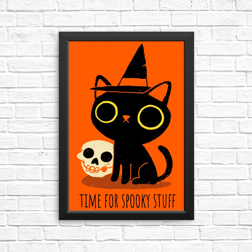 Spooky Time - Posters & Prints – Once Upon a Tee