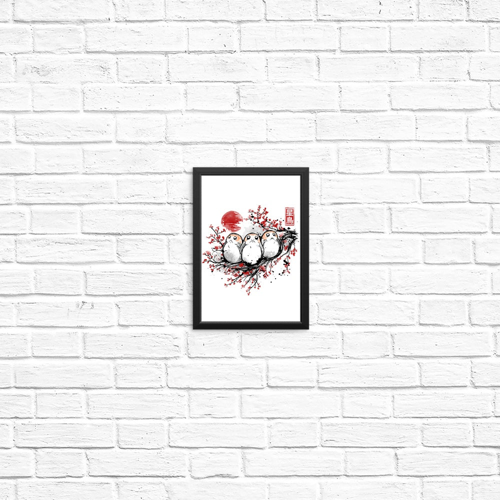 Starbird Porg - Poster – Once Upon a Tee