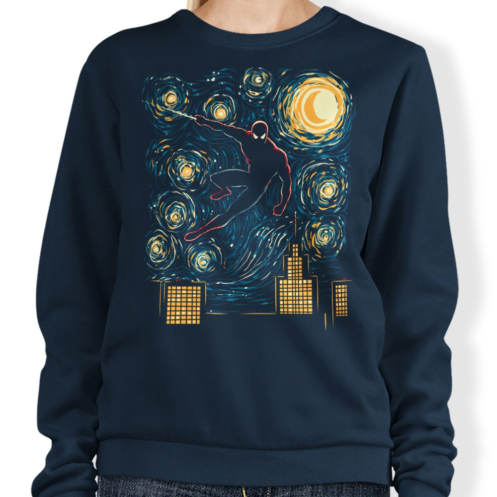 Starry Spider - Sweatshirt – Once Upon a Tee